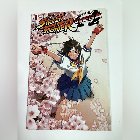 Other | Street Fighter Omega 1 Comic Book One Per Store Retailer ...